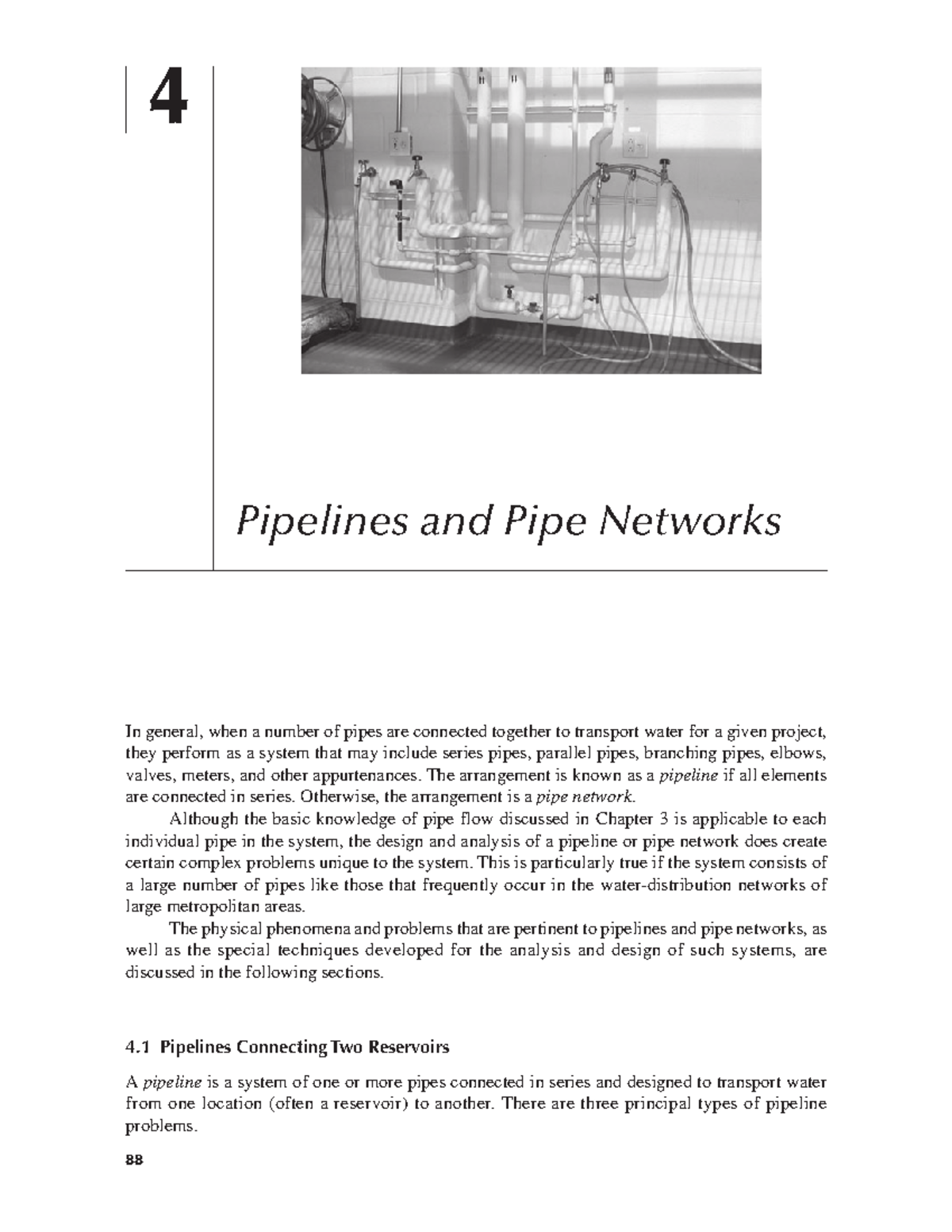 Fluid Mechanics: Water Hammer & Pipe Network Analysis (ENG-202) - Studocu