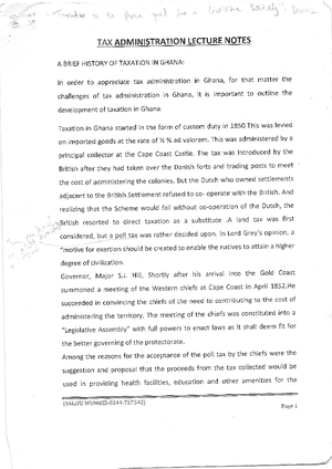 Advanced Taxation - Paper 3 - ICAG - Studocu