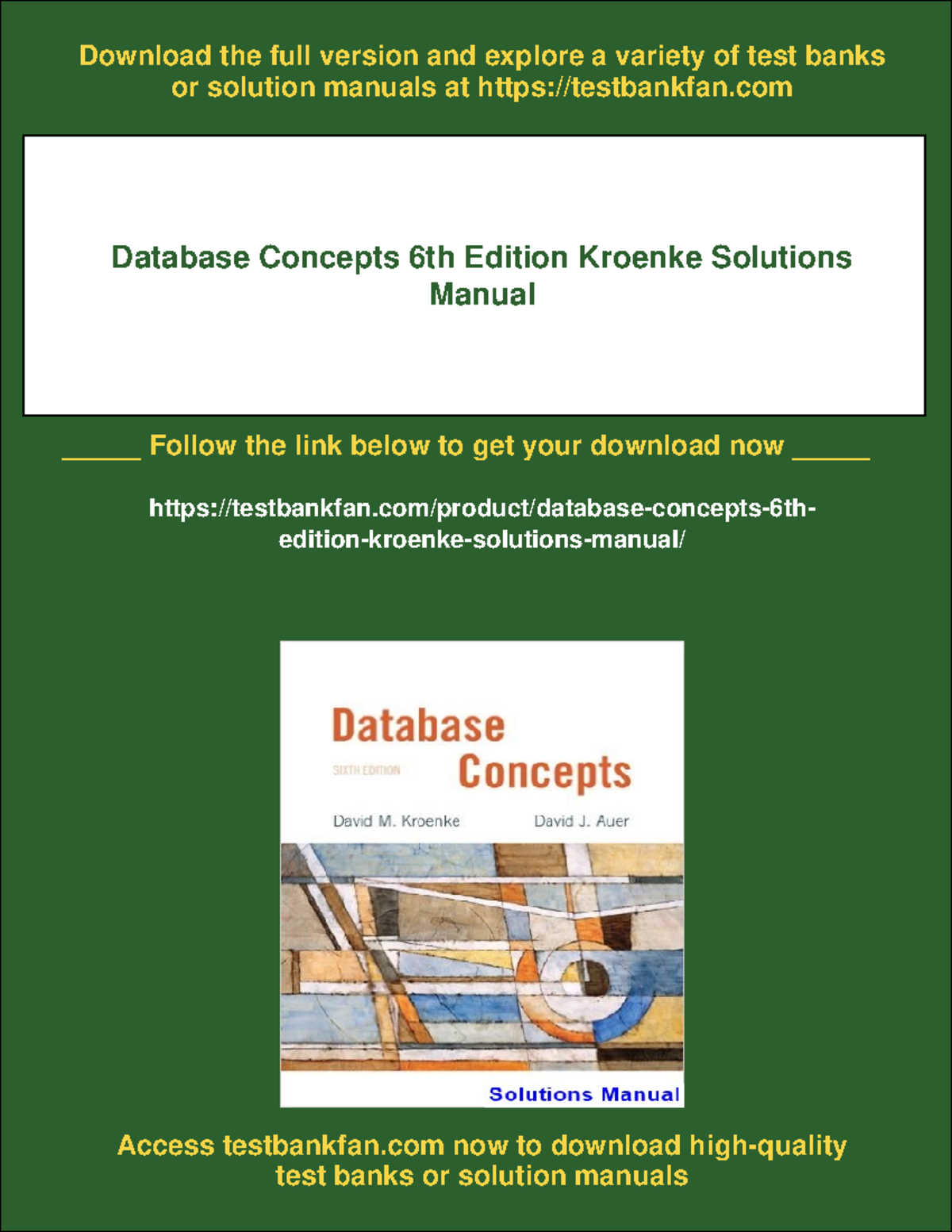 Database Concepts 6th Edition Kroenke: Chapter 6 Admin & Security Insights - Studocu
