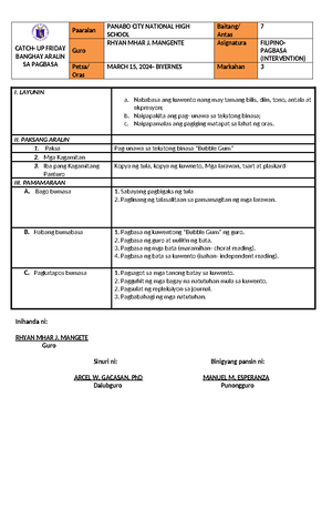 Mid Segment Theorem of Trapezoid - Semi-Detailed Lesson Plan in ...