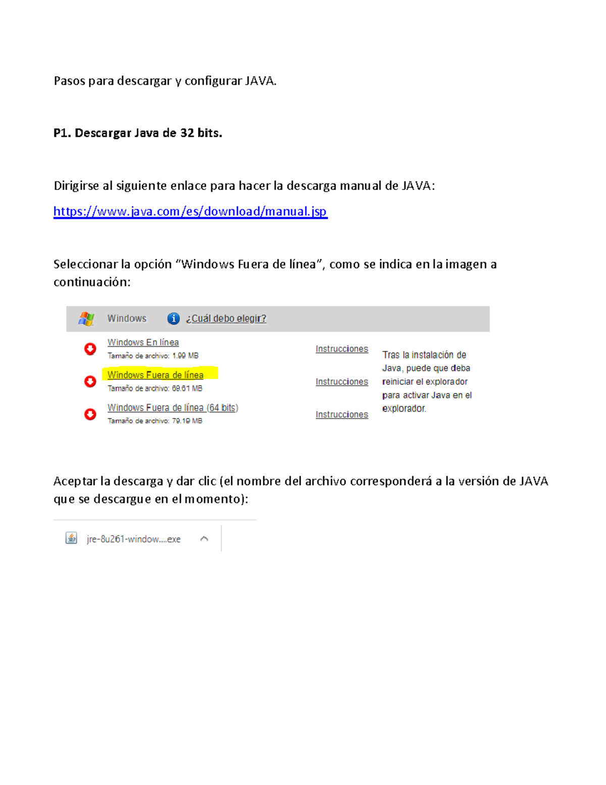 Guía para Descargar y Configurar JAVA: Pasos Esenciales - Studocu