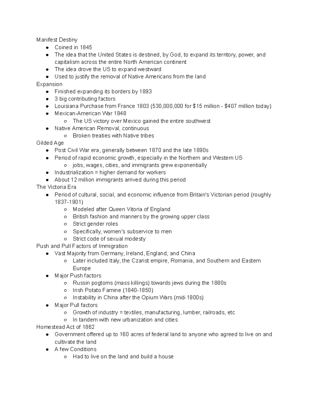 US Expansion, Immigration Trends, and Industrial Changes: A Historical ...