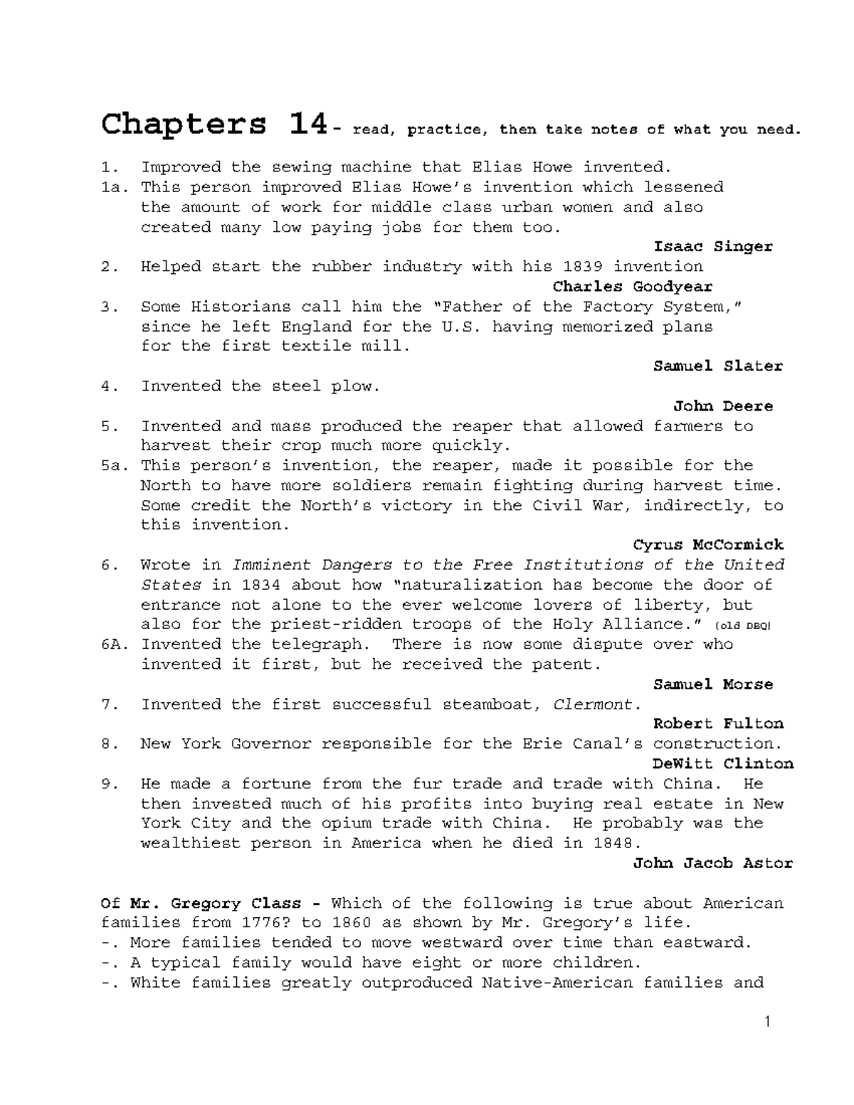 Nativism, Immigration, and the Market Revolution: Key Insights (History ...