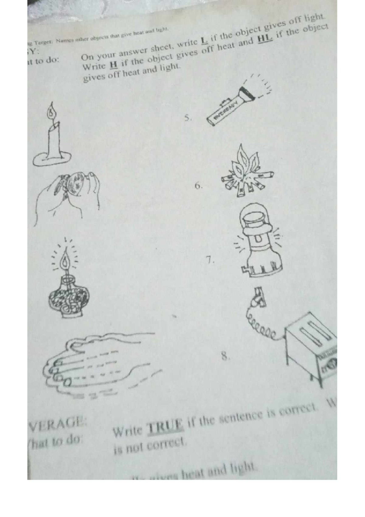 Assignment for grade 2 - General Mathematics - g Target Names other Y ...