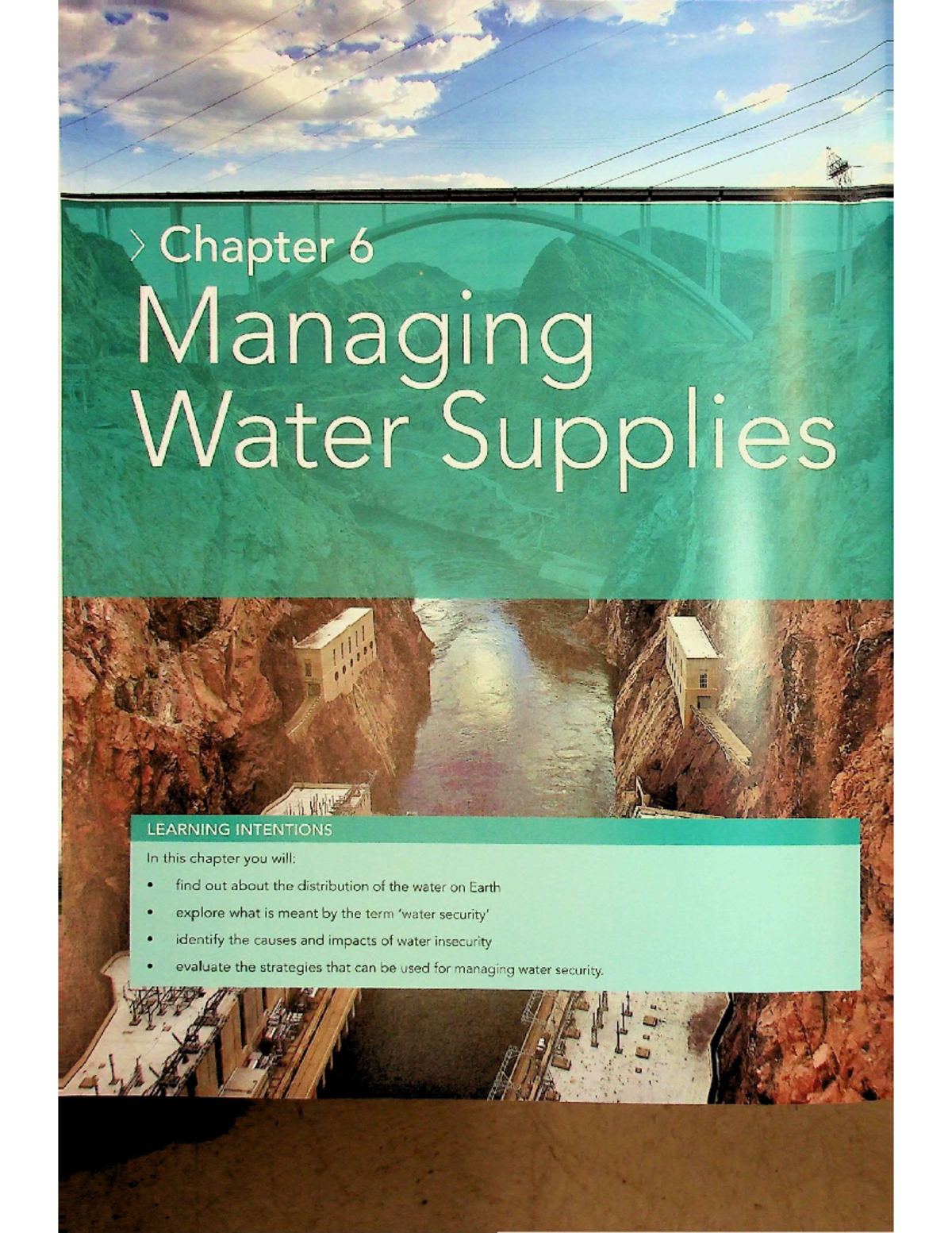 AICE Environmental Management Chapter 4-8 Notes - Chapter 6 Managing ...