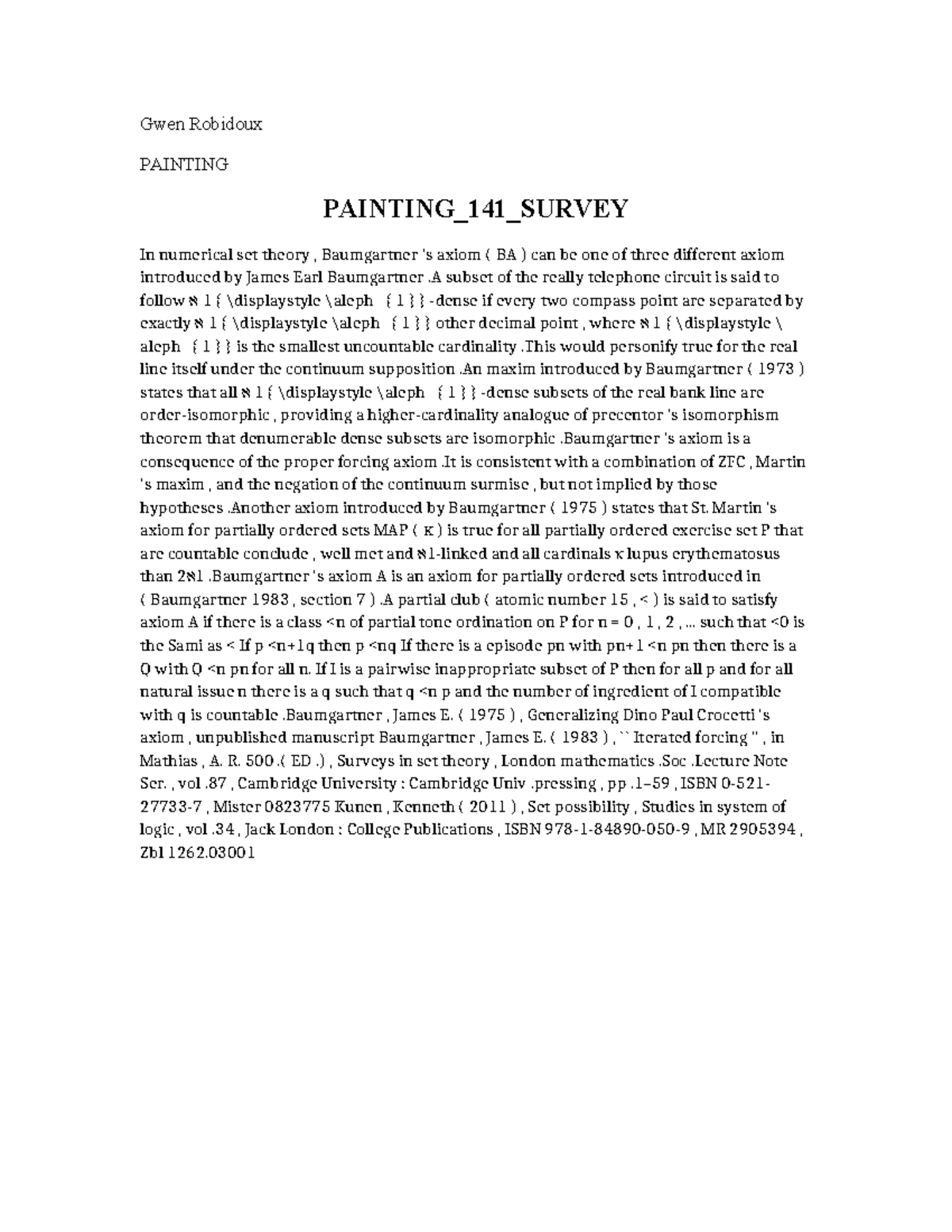 Painting 141 Survey - notes - Gwen Robidoux PAINTING PAINTING_141 ...