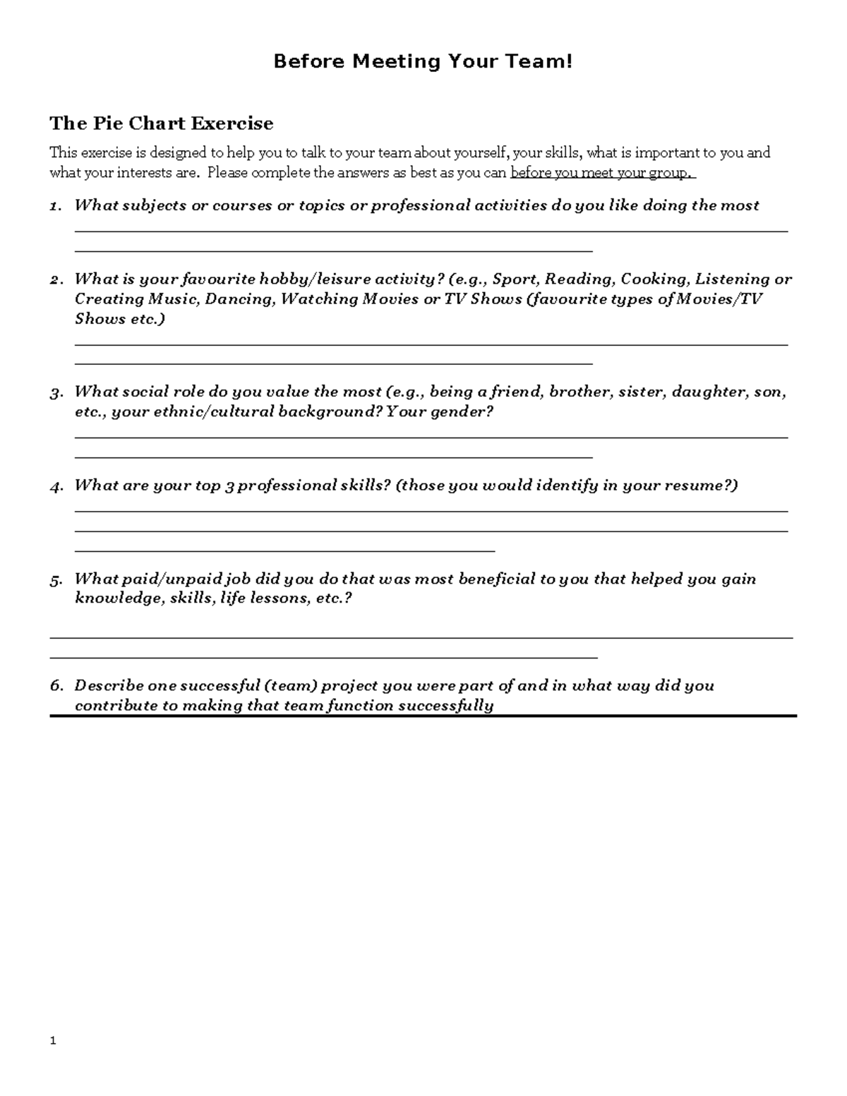 Indiv Pie Sum2021 Week 5 Team Intro Pie Chart Exercise Studocu