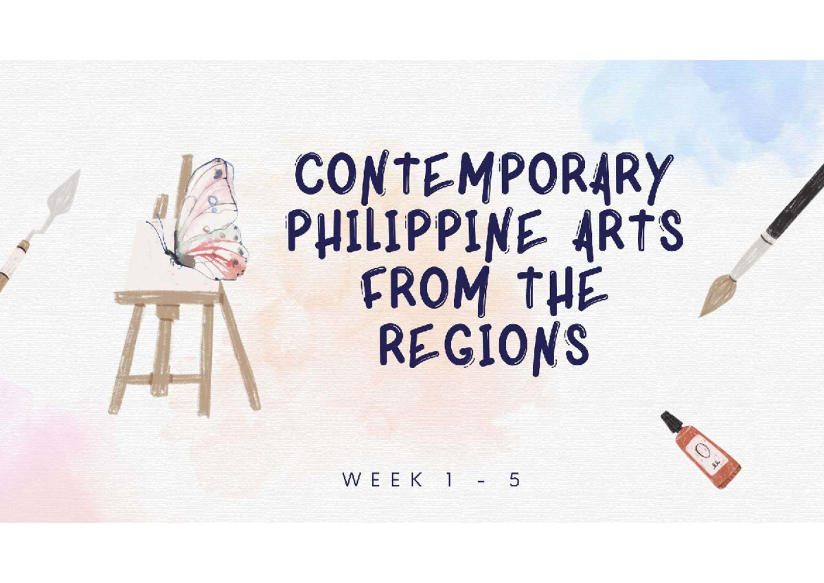 CPAR W1: Understanding Art Elements and Principles in Visual Arts - Studocu