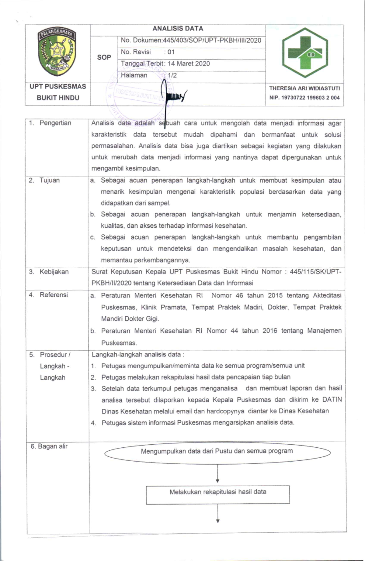 1.2.4.a (3) SOP Data Analysis Guidelines - Studocu