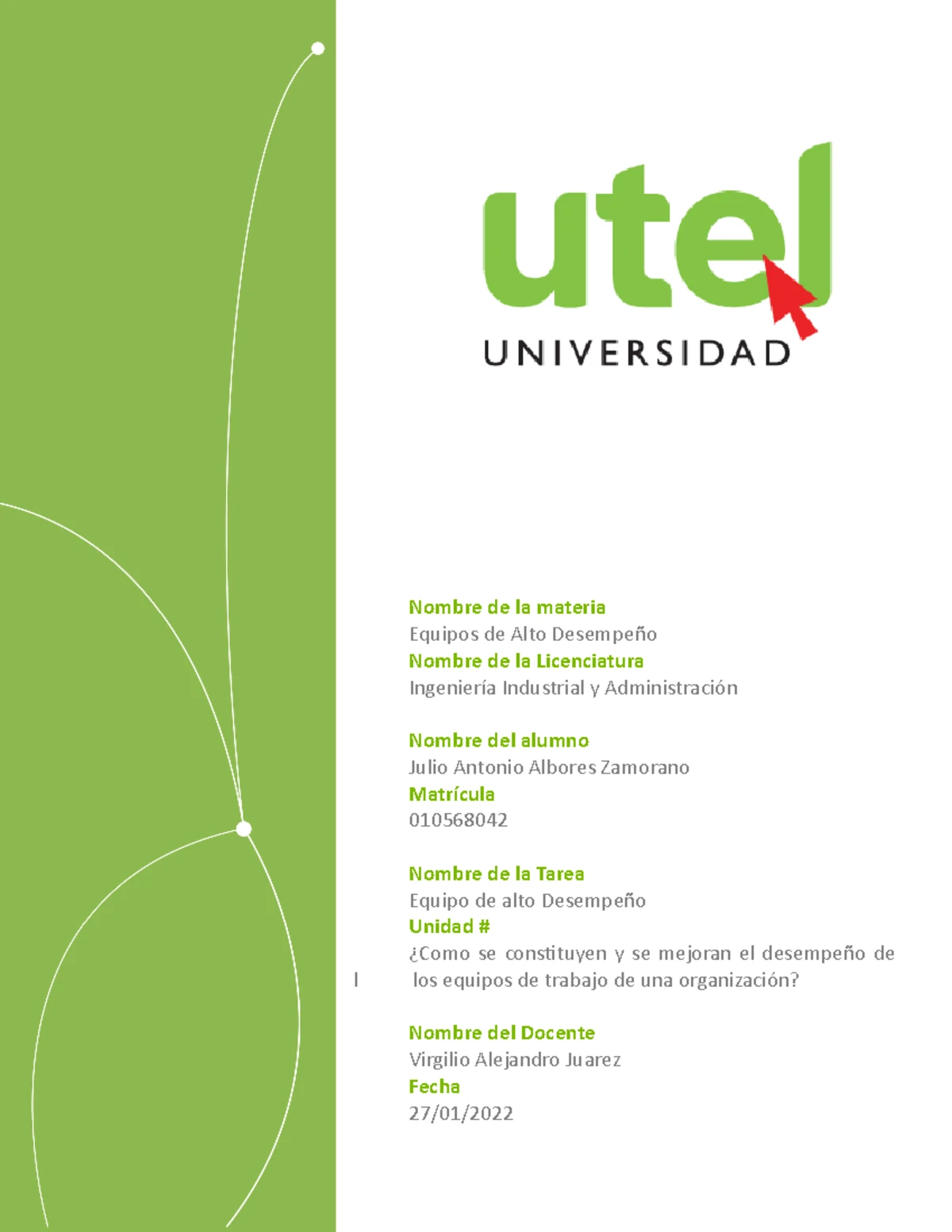 Evaluación e indicadores del desempeño - exmn sem 06 - Evaluación e ...