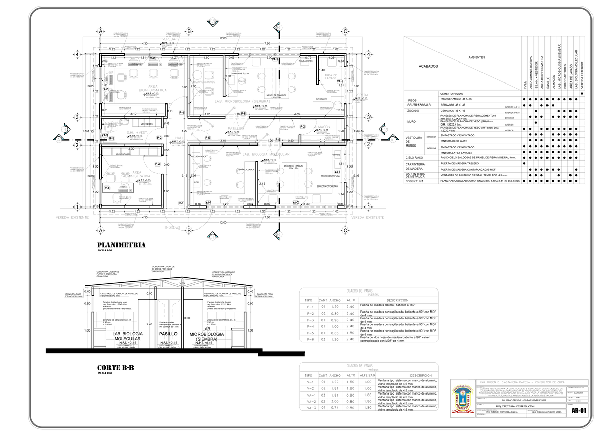 1 planimetria - cortes-Layout 1 - AUTOCLAVE MESON DE TRABAJO 1.00x1 ...