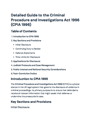 Disclosure - Civil Procedure Rules - Disclosure of Documents CPR r. 31 ...