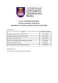 Fundamental of financial market and institution - FIN250 - UiTM - Studocu