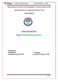 Cloud Computing - BCS601 - VTU - Studocu