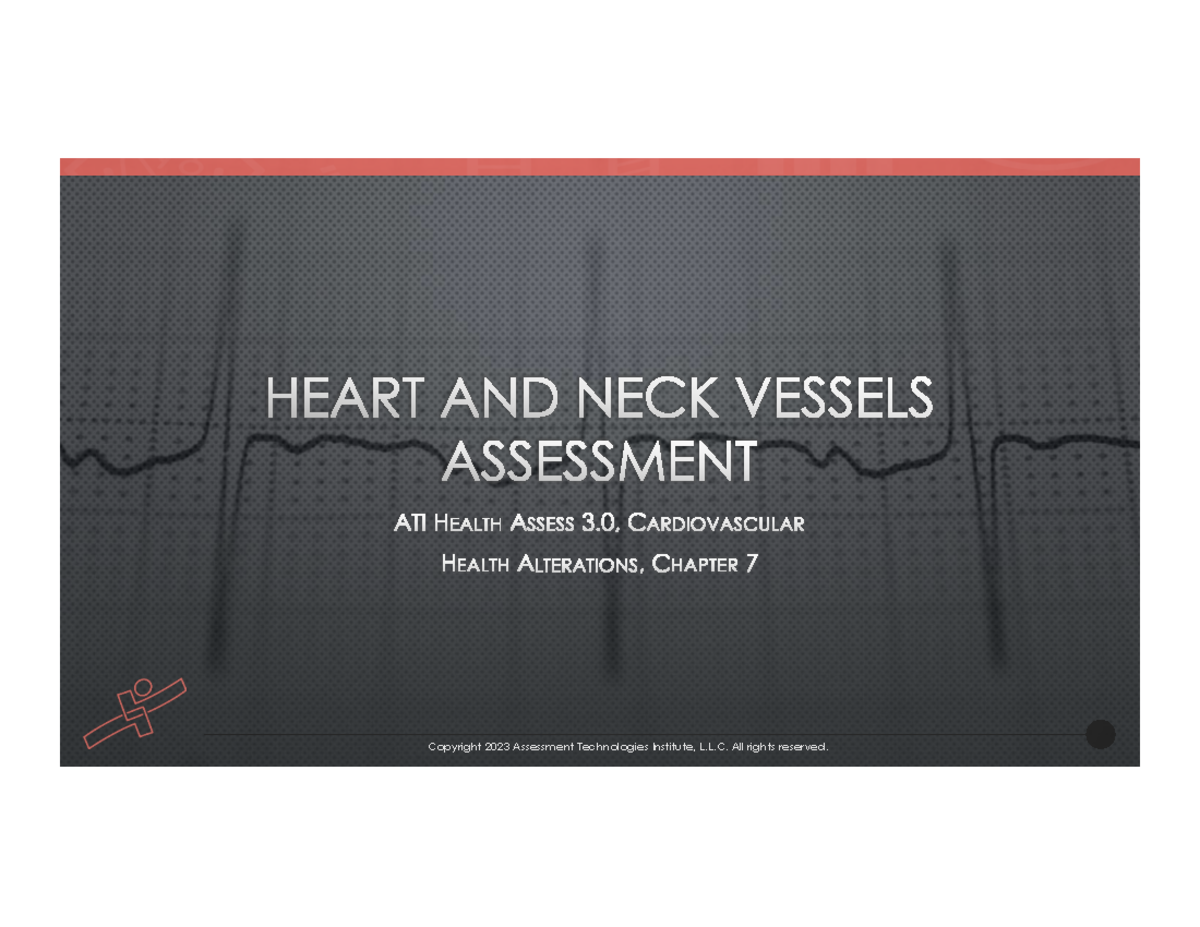 Cardiac System Overview: Heart Sounds & Auscultation Techniques - Studocu