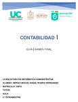 Examen Final Contabilidad 10: Conceptos Clave y Definiciones - Studocu