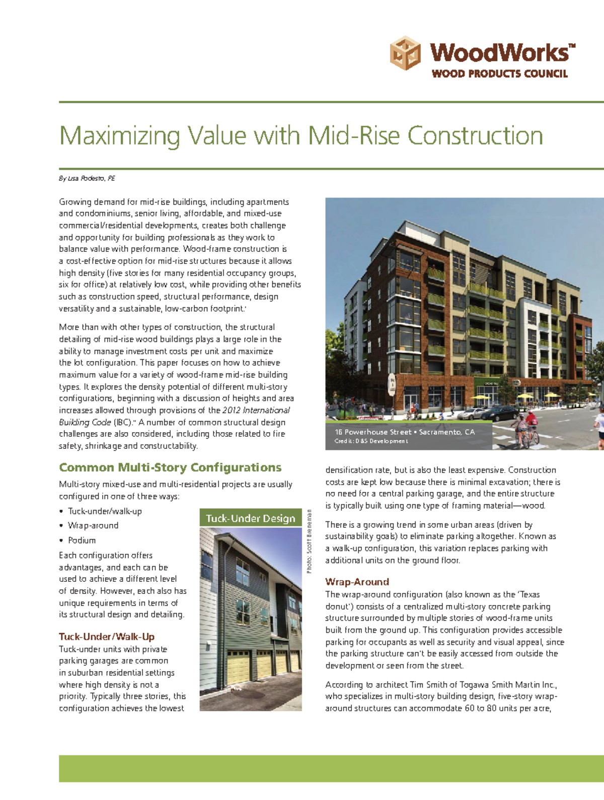 Maximizing Value in Mid-Rise Wood Construction Strategies - Studocu
