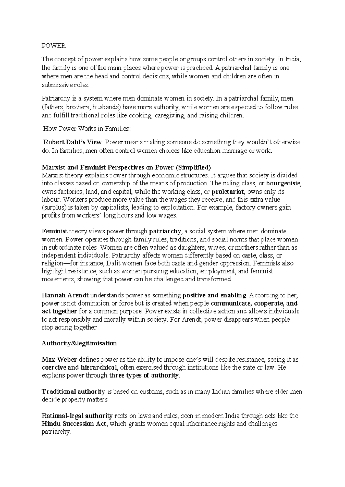 Power Dynamics in Patriarchal Families: A Study on Control and ...