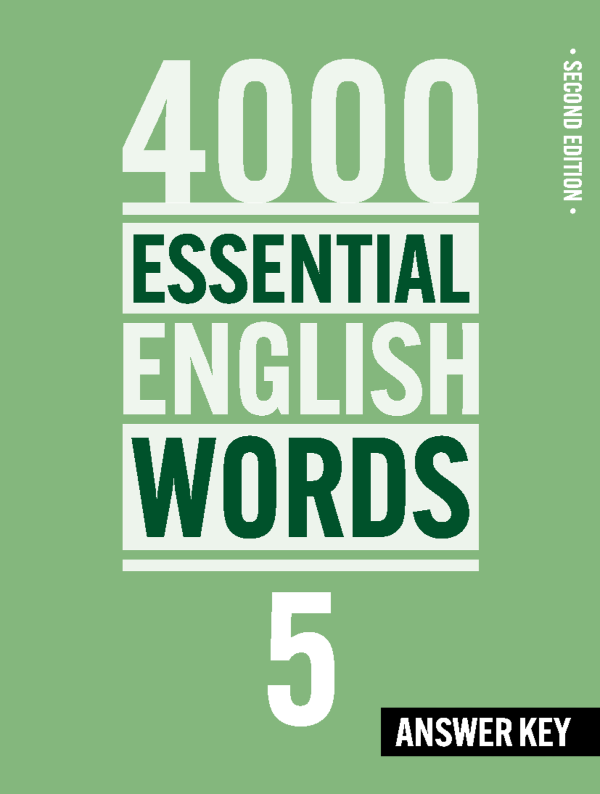 4000 Essential English Words 5 2nd Ed. Answer Key & Exercises - Studocu