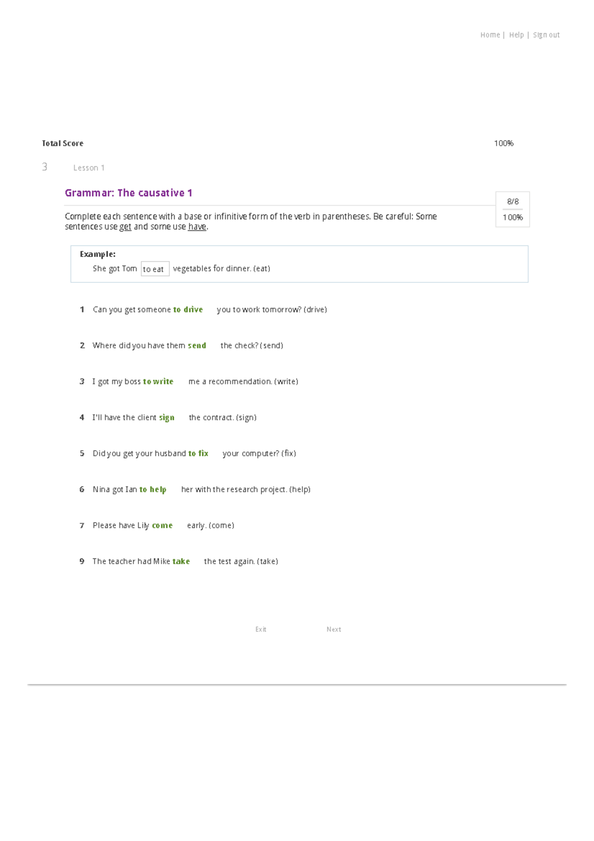 Grammar Lesson 1: Understanding the Causative Verbs - Studocu