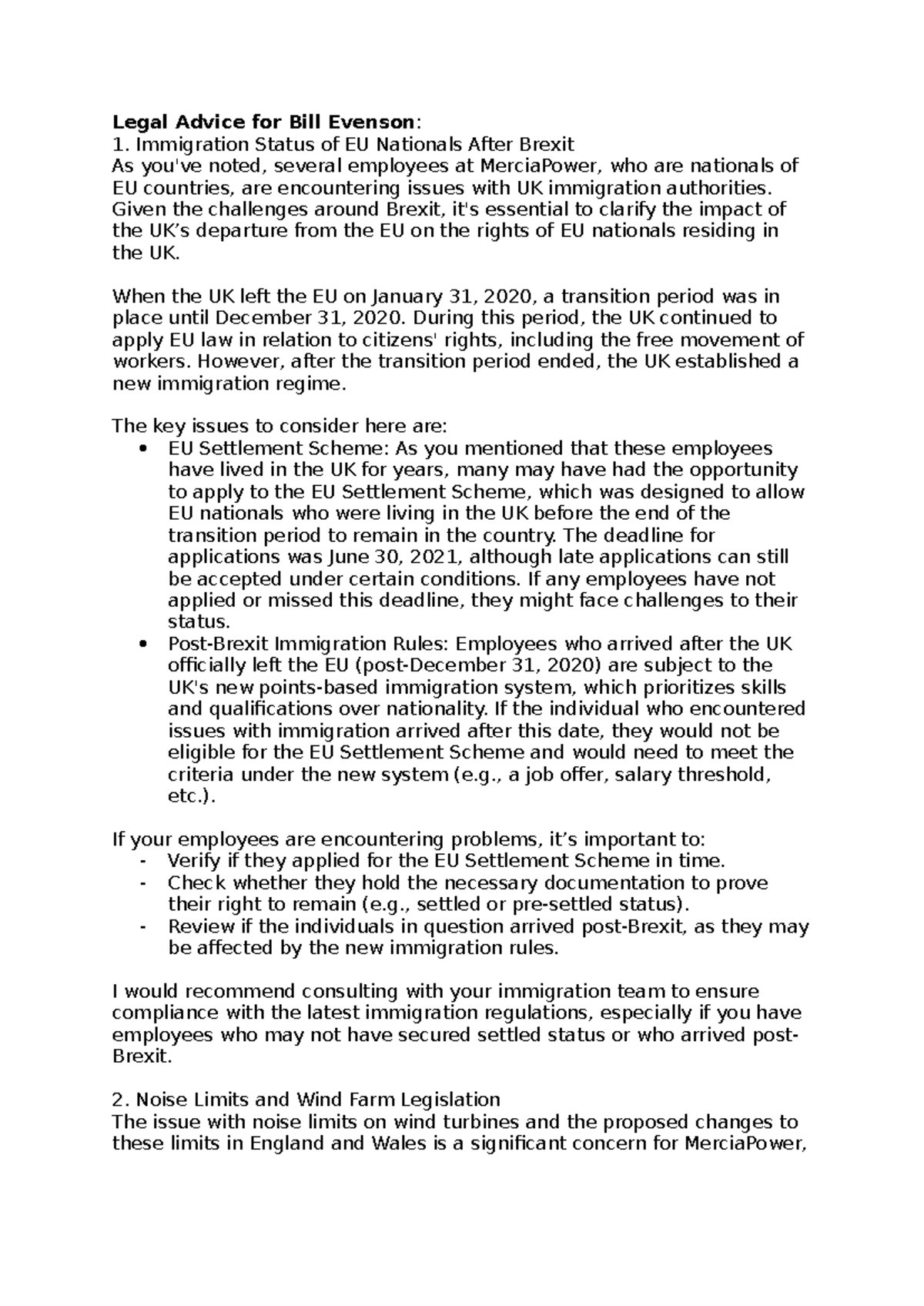 PL1 W10 Retained EU Law Apply - Legal Advice for Bill Evenson ...