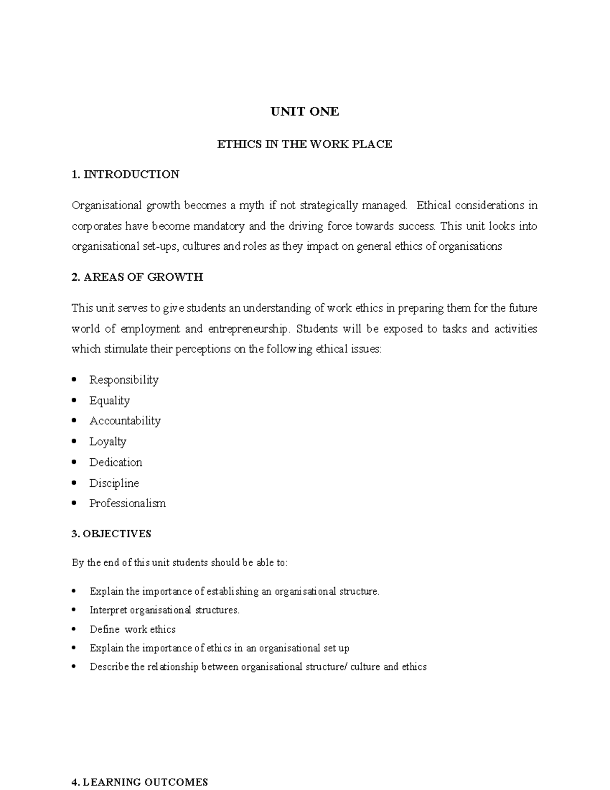 Module 301 Ethics in the Workplace: Key Concepts and Skills - Studocu