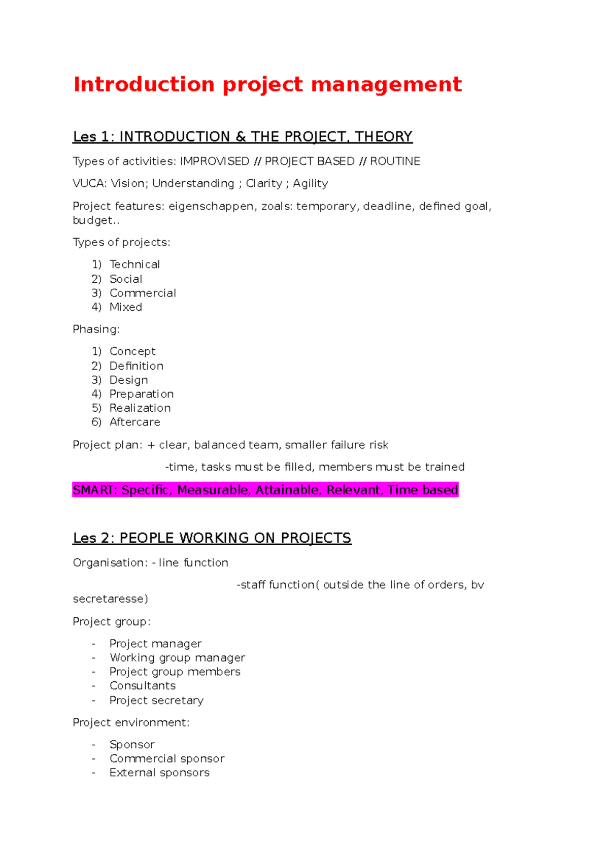 Introduction to Project Management Concepts: Key Lessons & Theories ...