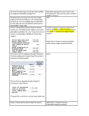 Week 3 HW - McGraw Hill Solution for Week 3 assignment - - Studocu