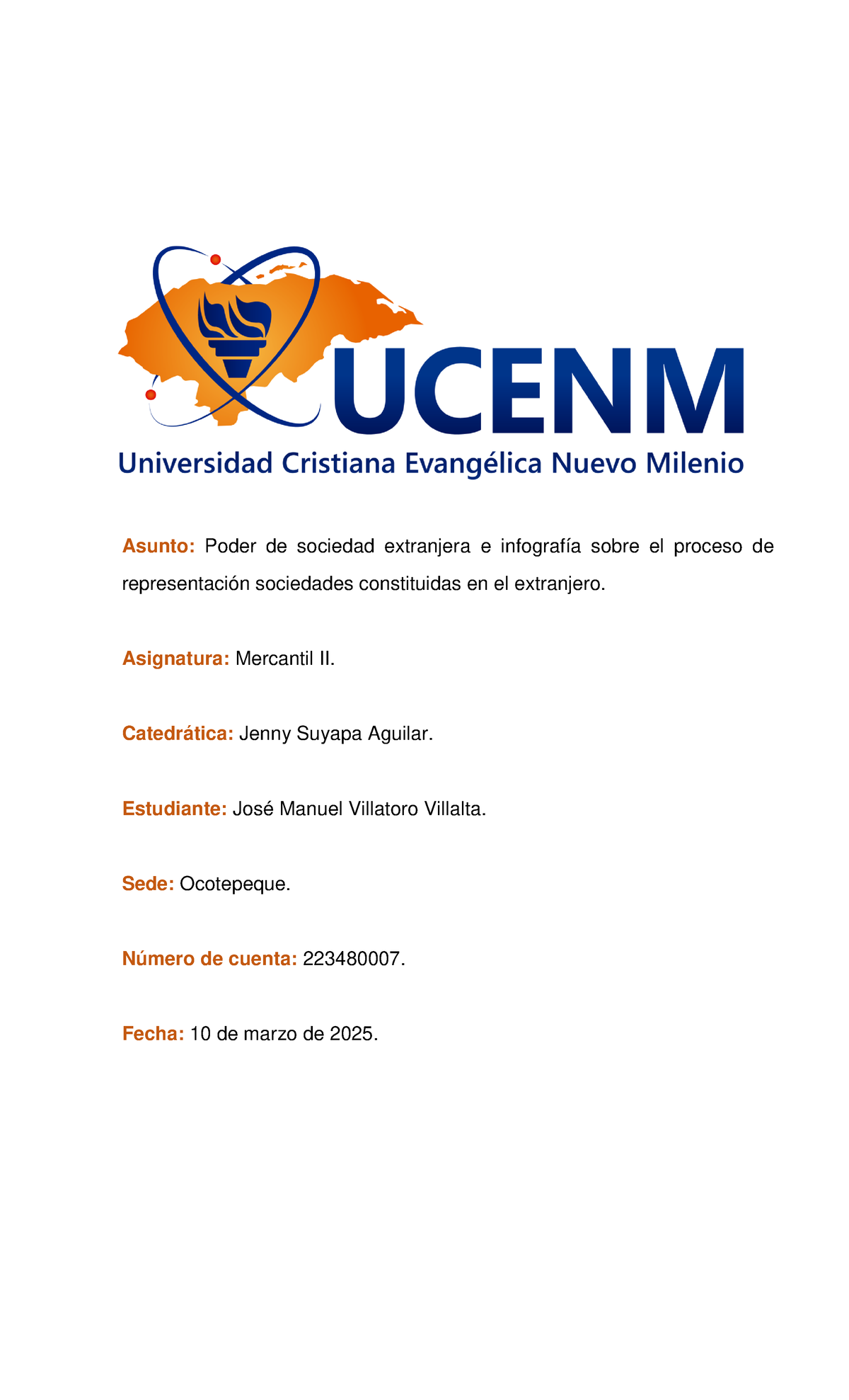 Infografía sobre Poder de Sociedades Extranjeras - Mercantil II - Studocu