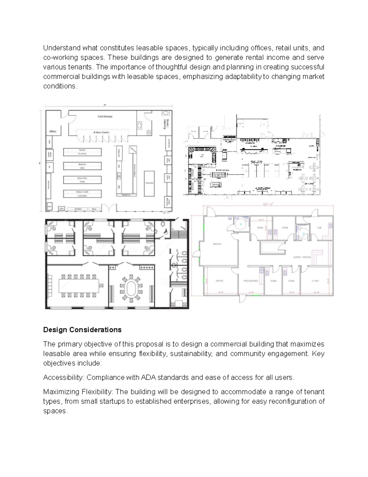 Research on Designing Leasable Spaces in Commercial Buildings - Studocu