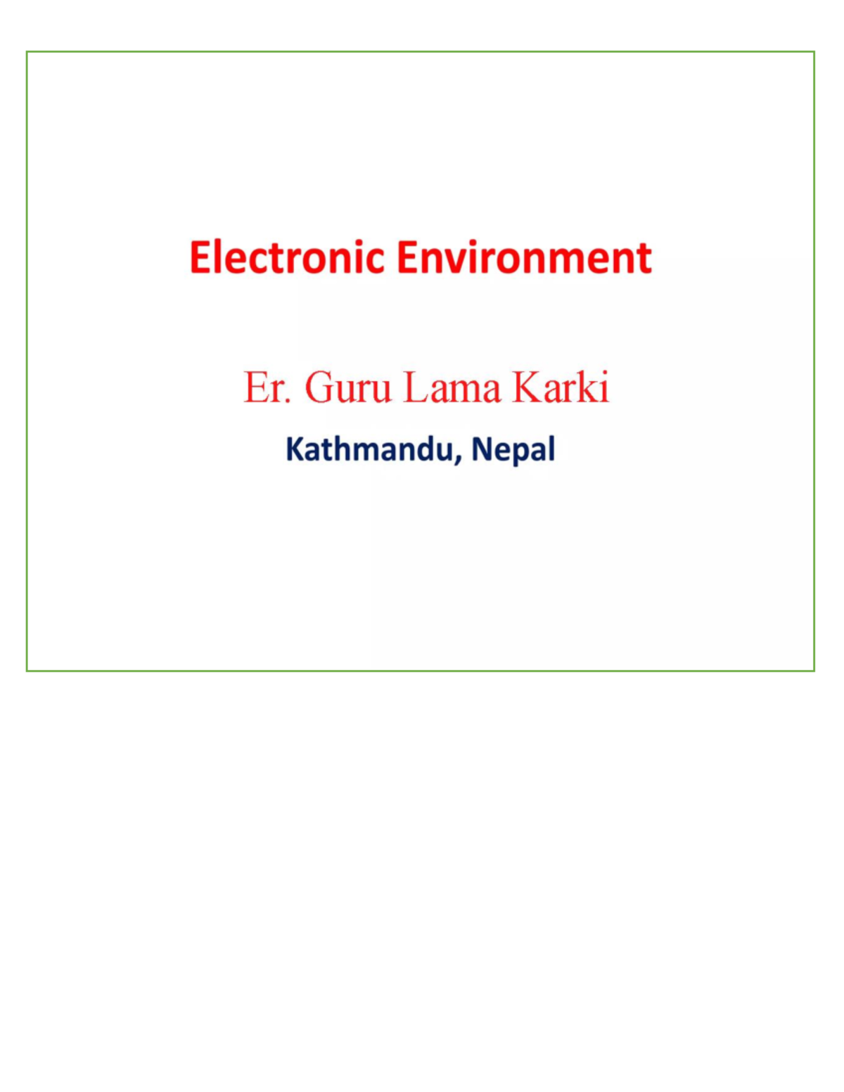 E-Commerce Analysis: Environmental Factors & SLEPT Framework - Studocu
