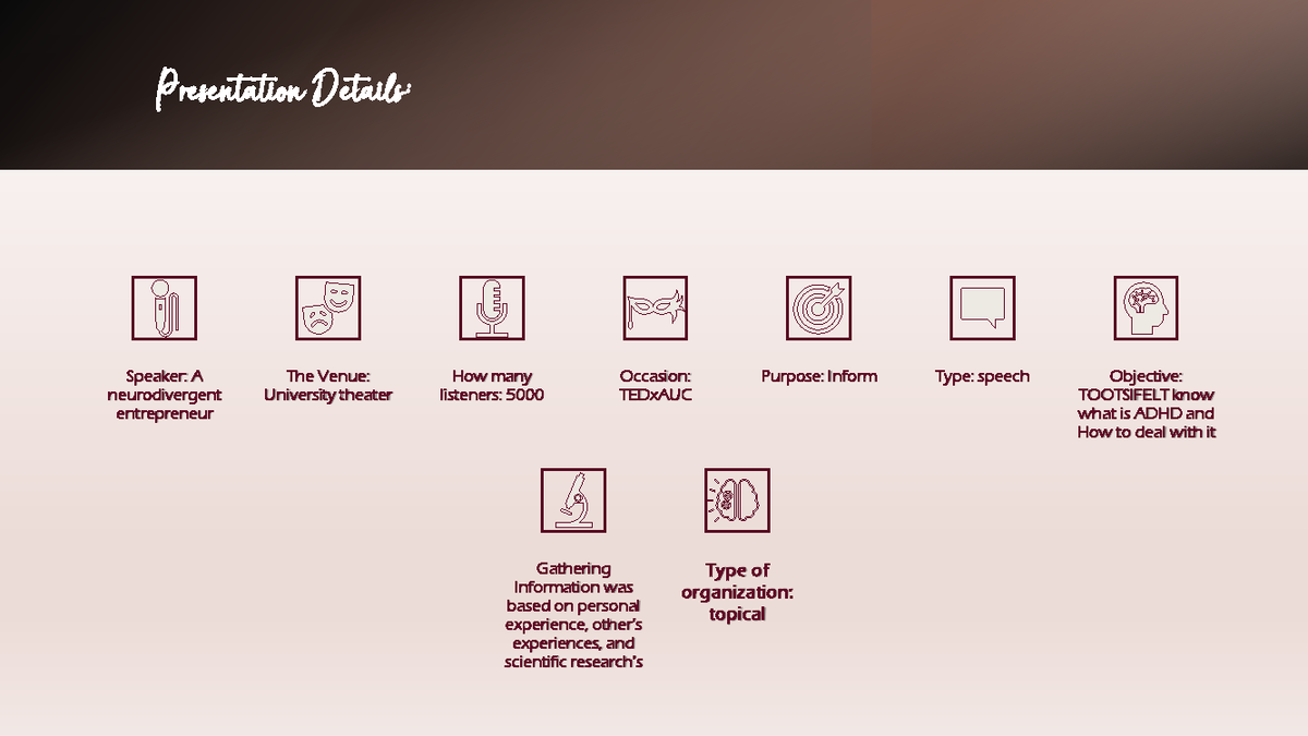 ADHD Final - llllllll - ####### Presentation Details: Speaker: A ...