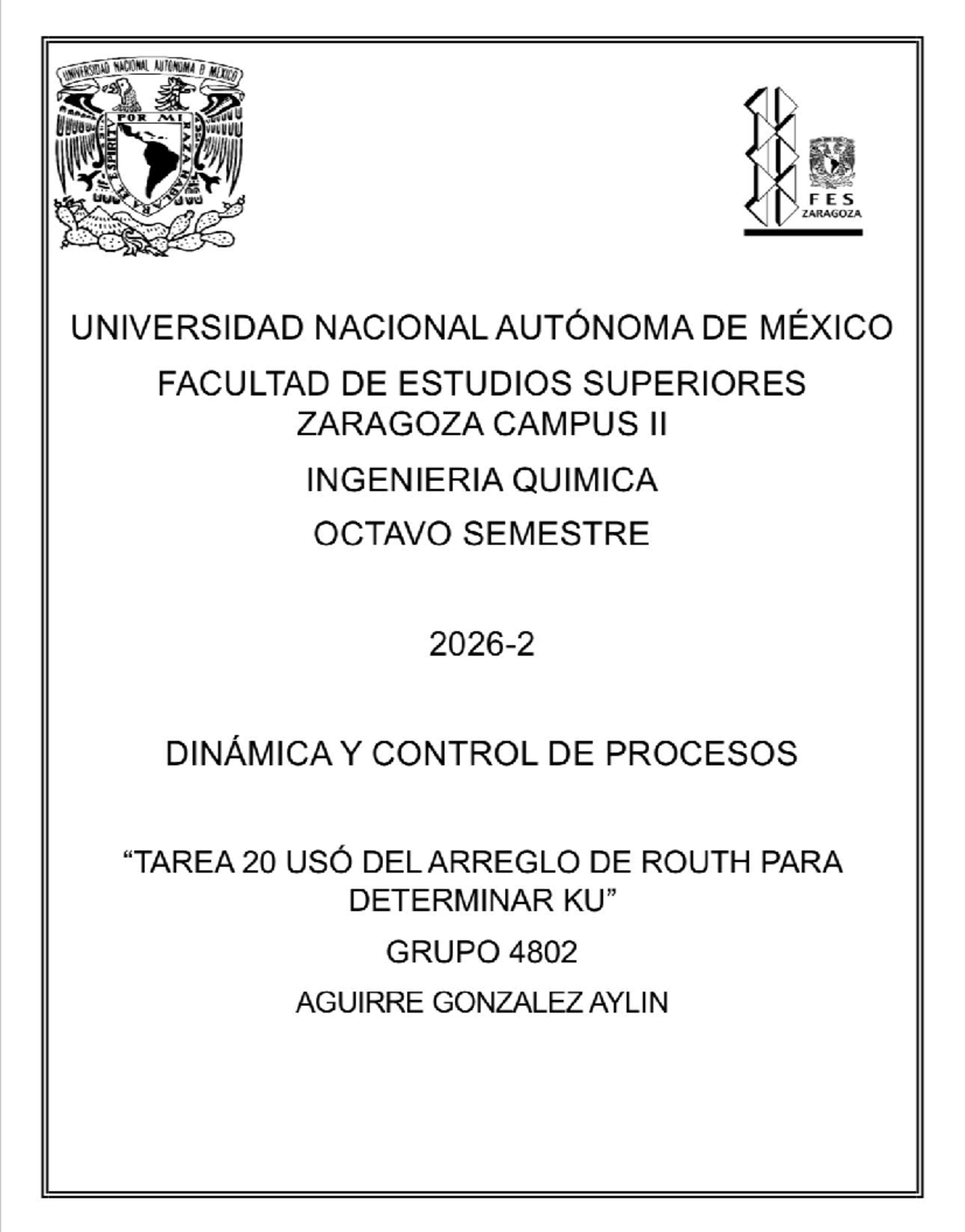 Routh Array Analysis for Control Systems - NOOML TR 357 - Studocu