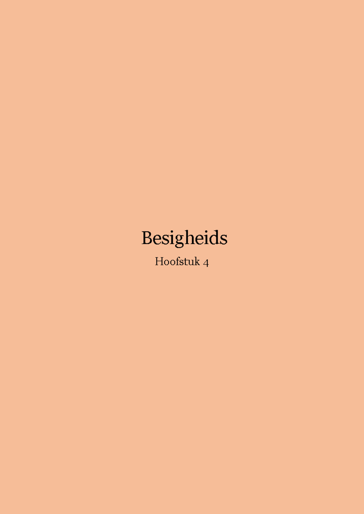 Besigheids Hfstk 4 - Probleemoplossingstegnieke en Metodes - Studocu