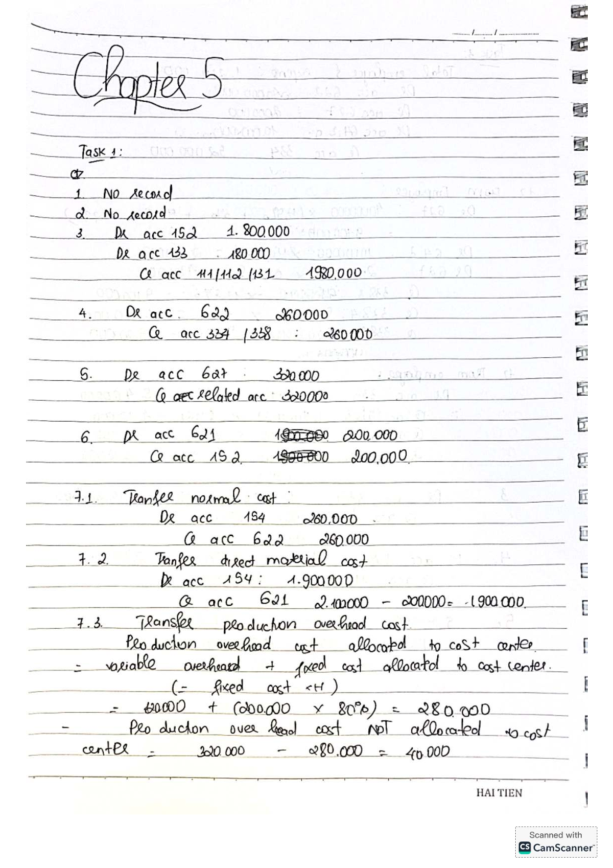 Chapter 5 & 6: Accounting Tasks and Income Statement Analysis - Studocu