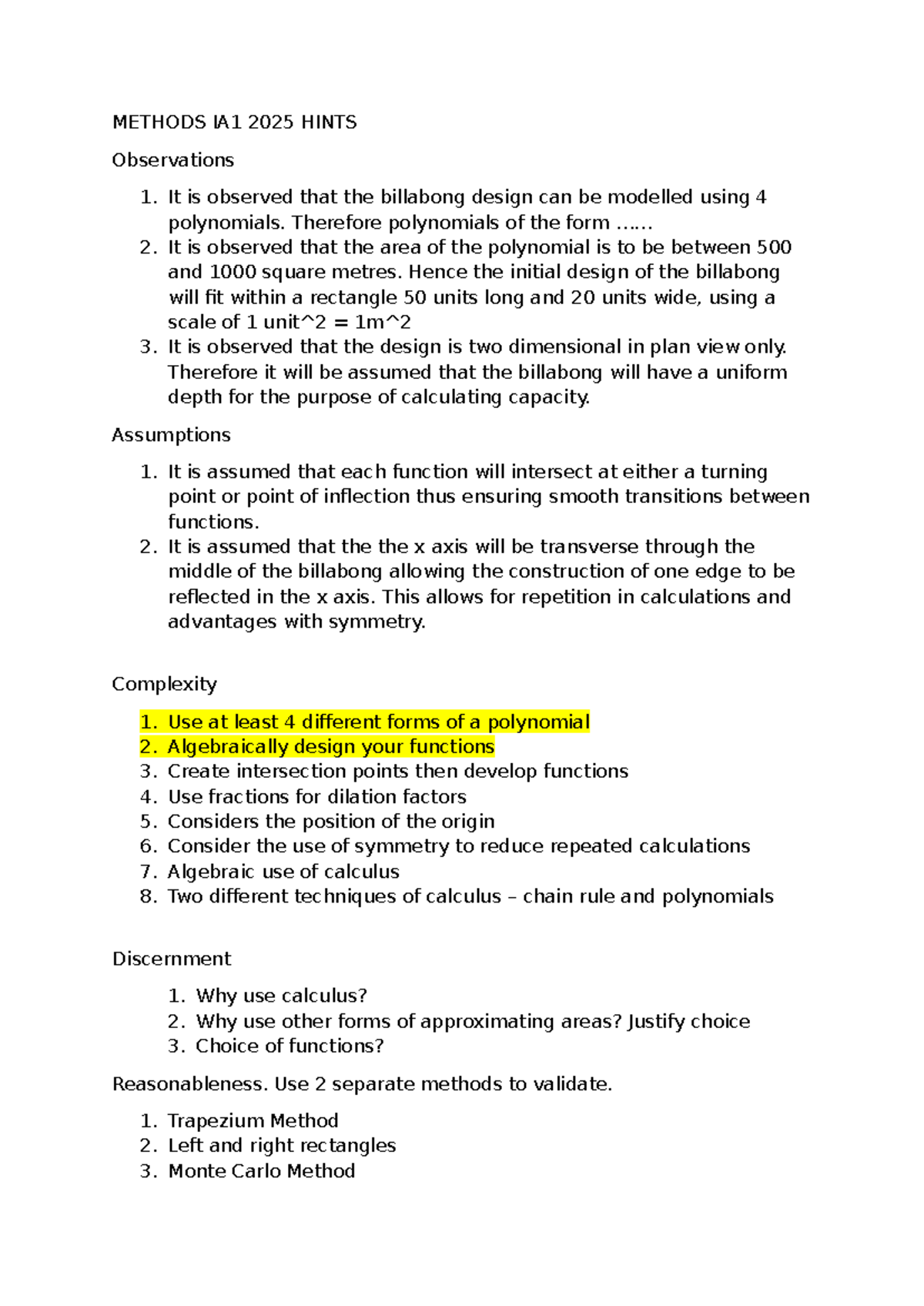 Methods IA1 2025: Hints for Polynomial Design and Calculus Techniques ...