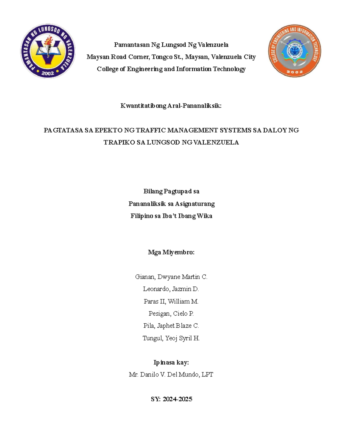 Research Study Compilation and Organization Techniques - Studocu