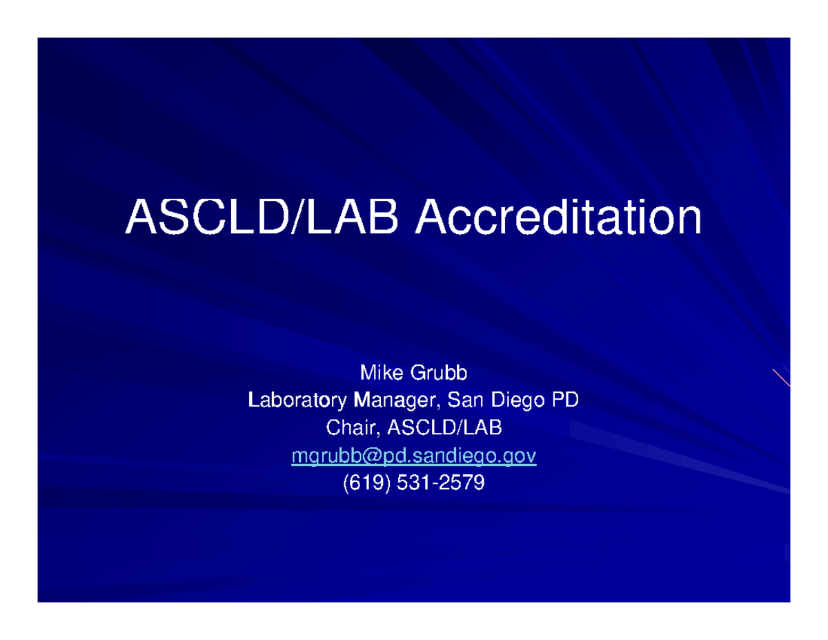 Guiding Principles and Accreditation Standards for Forensic Science ...