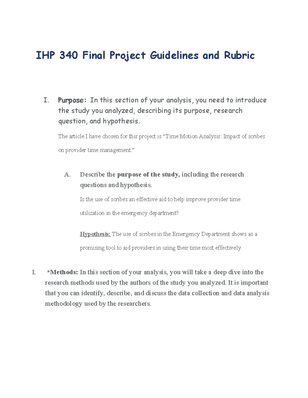 IHP 340 Final Project: Analyzing Scribes' Impact on Time Management ...
