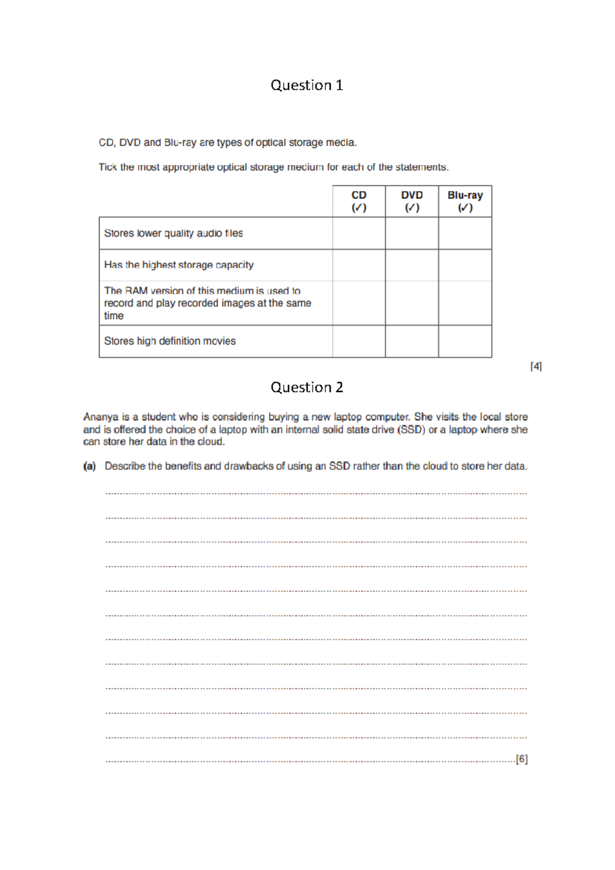 ICT 101: Chapter 3 - Comprehensive Q&A and Answers - Studocu