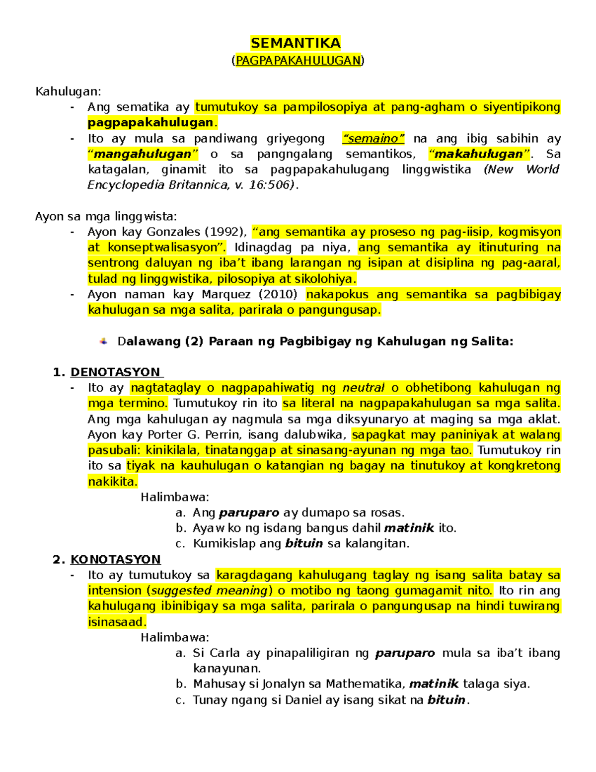 Sintaksis at Semantika: Pag-aaral ng Kahulugan at Pagsusuri ng ...