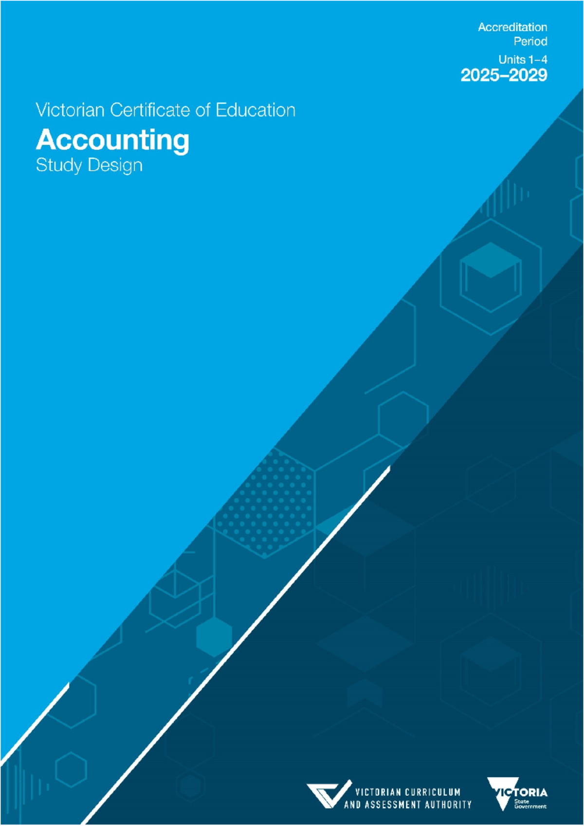 2025Accounting SD - VCE Accounting Study Design Overview and Guidelines ...