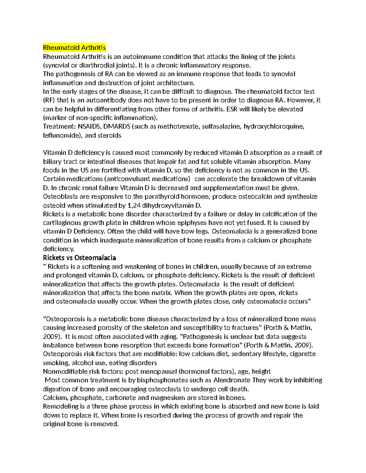 MSN570 Final Notes - just a bunch of relavent information to the msn ...