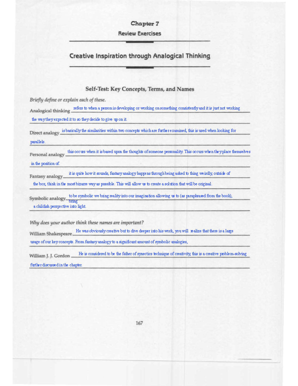 Review Exercises - Ch. 7-1 - Review Exercises Chapter 7 Creative ...