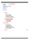 Operating System - BCS303 - VTU - Studocu