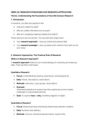 [Solved] Write one main research question and two related objectives ...