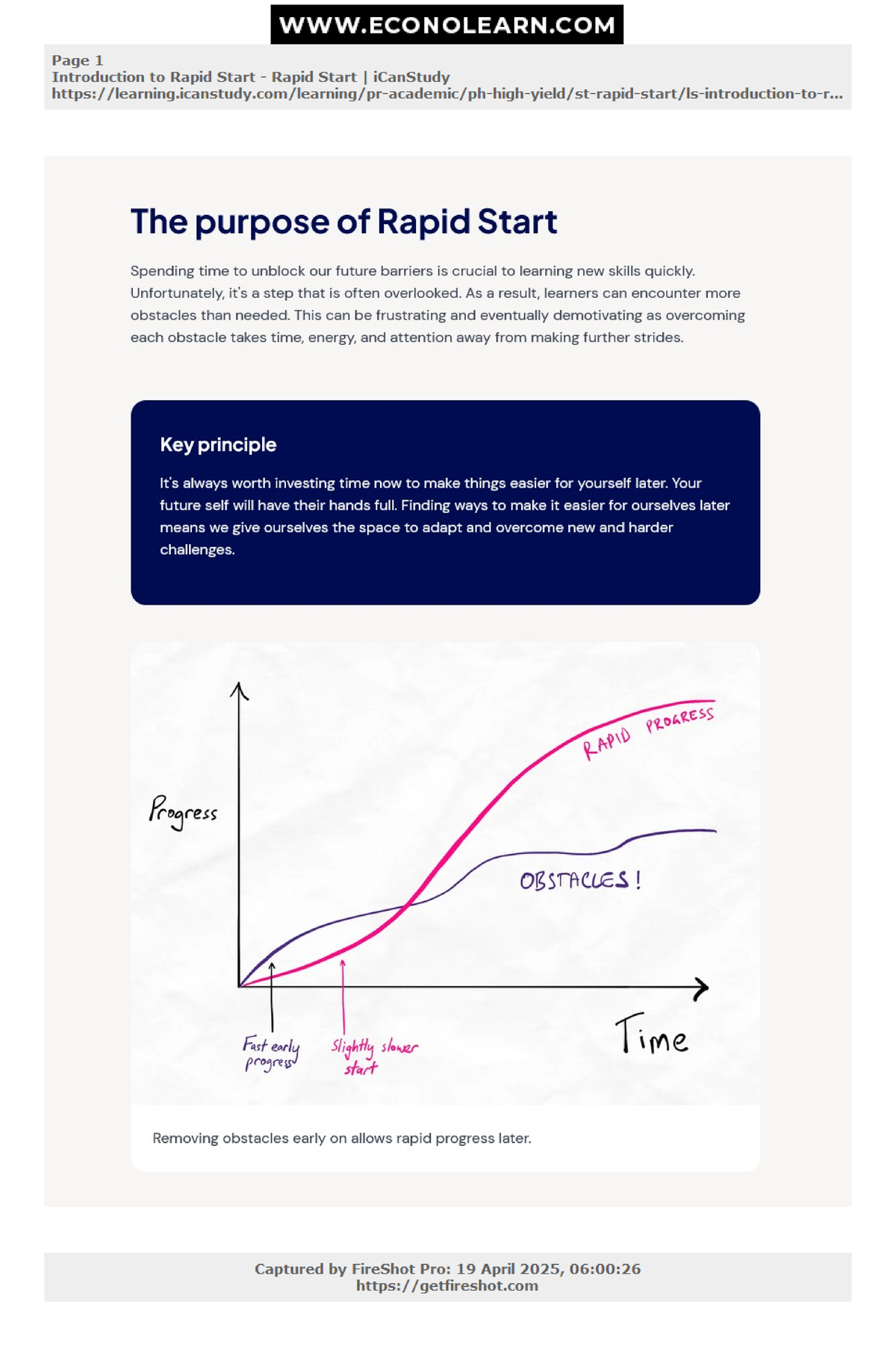 Introduction to Rapid Start: Unblocking Future Barriers - Studocu