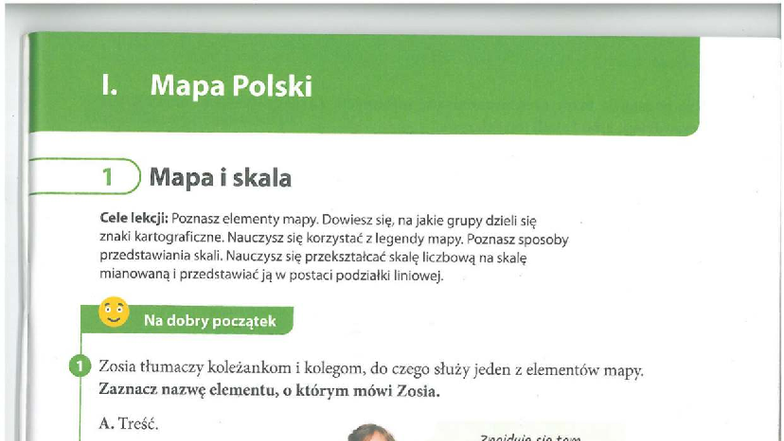Mapa Polski: Elementy i Skala - Karta Pracy - Studocu