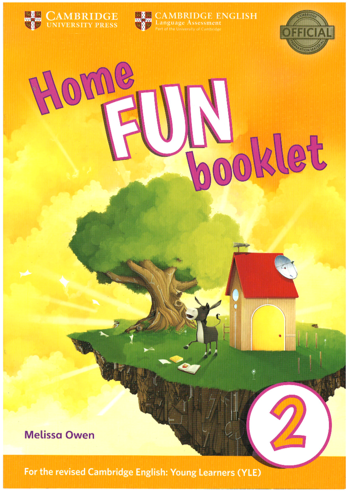 Cambridge English YLE Home Fun Booklet 2: Engaging Activities for Kids ...
