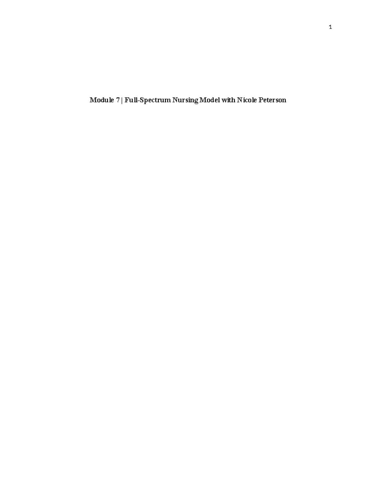 NUR 211 MOD70220 - Case Study on Pressure Injuries and Nursing ...